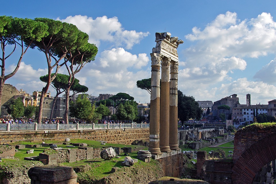 Visita dei Fori Imperiali con bambini in passeggino